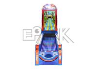 China Indoor playground kids mini bowling ball game wooden material arcade lottery game machine for sale