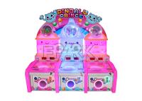 China 3 Player Virtual Pinball Game Machine Coin Operated 220V For Kids for sale