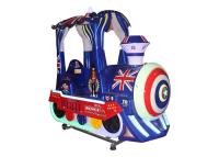 China Shopping Mall Fun Fair Kiddie Happy Swing Car Coin Operated British Train Style for sale