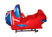 China Amusement Arcade British Style Plane Kiddie Ride Machine Coin Operated for sale