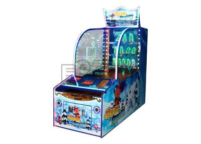 China Key Master Clown Frenzy Throw Ball Redemption Game Machine 150W 350W for sale