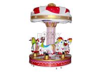 China Amusement Kiddie Rides Flying Electric Rotating Carousel For Game Center Park for sale