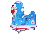 China Plastic Metel Swing Car Kiddy Ride Machine Coin Operated 220V for sale