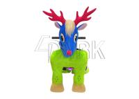 China Stuffed Kiddie Electric Animal Ride Height 90cm For Shopping Mall for sale