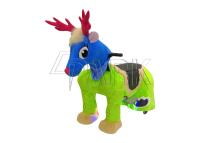 China Stuffed Kiddie Electric Animal Ride Height 90cm For Shopping Mall for sale
