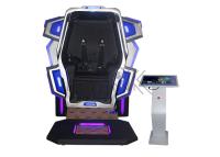 China Leather Seat Vertical 360 Degree Dynamic Rotation 9D VR Diamond Virtual Simulation for sale