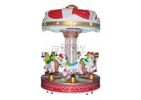 China Hot Sale 6 People  Carousel Ride  Amusement park machine coin opreated for kids for sale