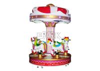 China Hot Sale 6 People  Carousel Ride  Amusement park machine coin opreated for kids for sale