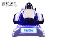 China Four Wheel Drive Electric Car 9d Vr Simulator Fiberglass Material White Color for sale