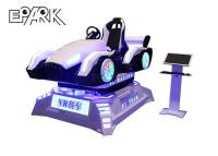 China Four Wheel Drive Electric Car 9d Vr Simulator Fiberglass Material White Color for sale
