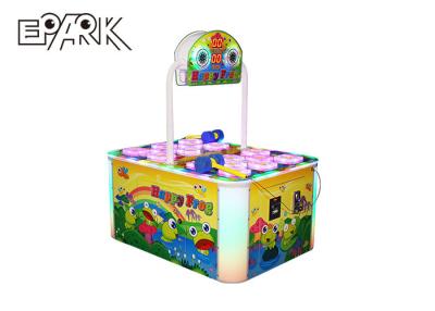 China Kids Redemption Ticket Hit Frog Coin Operated Arcade Machines 2 Players for sale