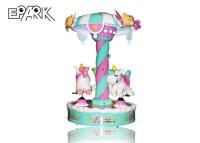China Coin-Operated Children's Amusement Equipment 3-Seater Led Light Music Mini Carousel for sale