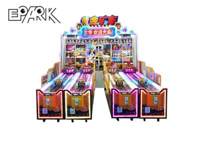 China Golden Minecart Carnival Coin Operated Game Machine For Children for sale