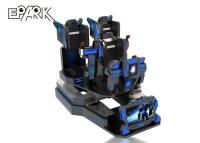 China 3.5KW 9D VR Simulator Three Player Standing  Racing Game Machine for sale