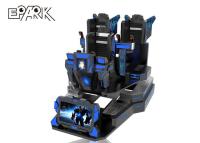 China 3.5KW 9D VR Simulator Three Player Standing  Racing Game Machine for sale