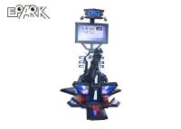 China HTC VIVE 9D VR One Seat White Gatling Gun  Game Virtual Reality Simulator for sale