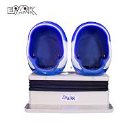 China 360° panoramic 9D VR Simulator Theme Park Virtual Reality Egg Chair for sale