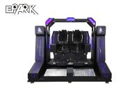 China 21.5 Inch 9D VR Simulator Big Pendulum Electric Dynamic System With Roller Coaster Ride Safety Seat for sale