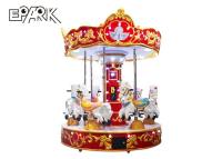China Arcade Amusement Park Kiddie Rides 6 Seats Carousel Horses for sale