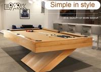 China 2 players Amusement Game Machines Luxury Folding 8 Feet Home Pool Billiards Table for sale