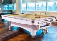 China White 2 In 1 9FT Billiard Pool Table For Shopping Mall for sale