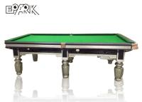 China Customized Amusement Game Machines  8FT Chinese Pool Black And Green Billiard Table for sale