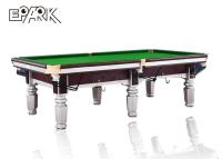 China Customized Amusement Game Machines  8FT Chinese Pool Black And Green Billiard Table for sale