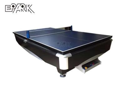 China American Style 9 Foot Black Billiard Table For Shopping Mall for sale