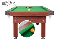 China Begonia Amusement Game Machines Professional Russian Oak Wood Top Rail Snooker Board Table 9FT for sale