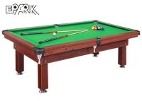 China Begonia Amusement Game Machines Professional Russian Oak Wood Top Rail Snooker Board Table 9FT for sale