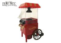 China Car Shape Amusement Game Machines Hot Air Automatic Popcorn Popper With Cart for sale