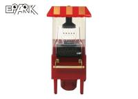 China Car Shape Amusement Game Machines Hot Air Automatic Popcorn Popper With Cart for sale