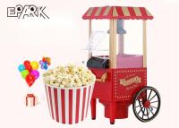 China Car Shape Amusement Game Machines Hot Air Automatic Popcorn Popper With Cart for sale