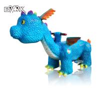China Amusement Motorized Electric dinosaur kart Kids Riding Toy Animals for sale
