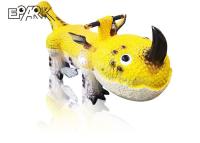 China Amusement Park Kiddie Ride Kids Dinosaur Kart Go Kart With Sound for sale