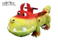 China Amusement Park Kiddie Ride Kids Dinosaur Kart Go Kart With Sound for sale