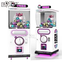 China Arcade Gift Kids Game Capsule Coin Operated Ball Toys mini gashapon vending machine for sale