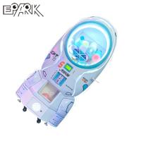 China Coin Operated Space Capsule Gashapon Machine White Gift Machine for sale