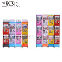 China Large-Scale Commercial Coin-Operated Double Gashapon Machine With Advertising Screen for sale