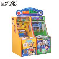 China Kids Coin Operated Happy Soccer Machine Football  Kids Redemption Games Machines for sale