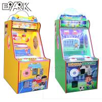 China Kids Coin Operated Happy Soccer Machine Football  Kids Redemption Games Machines for sale