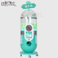 China Coin Operated Colorful Capsule Machine Gacha Game Gashapon Machine With Light for sale