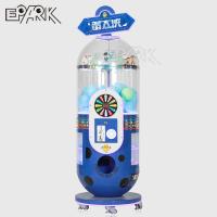 China Coin Operated Colorful Capsule Machine Gacha Game Gashapon Machine With Light for sale