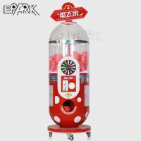 China Coin Operated Colorful Capsule Machine Gacha Game Gashapon Machine With Light for sale