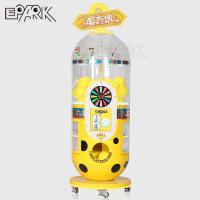 China Coin Operated Colorful Capsule Machine Gacha Game Gashapon Machine With Light for sale