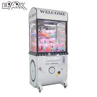 China Coin Operated Ice Cream Truck Gift Machine Claw Crane Machine for sale