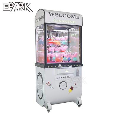 China Coin Operated Ice Cream Truck Gift Machine Claw Crane Machine for sale