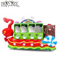 China Coin Operated Colorful Snail Gift Machine 8 Players Toy Claw Machine For Kids for sale