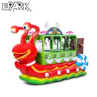 China Coin Operated Colorful Snail Gift Machine 8 Players Toy Claw Machine For Kids for sale