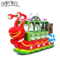 China Coin Operated Colorful Snail Gift Machine 8 Players Toy Claw Machine For Kids for sale